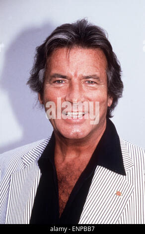 Portrait of French actor Pierre Brice in the role of Winnetou, the ...