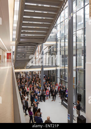 The Arcade on opening day. Regent High School, London, United Kingdom ...