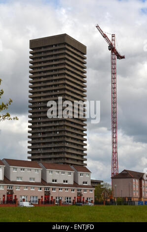 Scotland's tallest residential high-rise flats. The Whitevale and ...