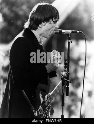 THE JAM UK rock group about 1980 from left Paul Weller, Bruce Foxton ...