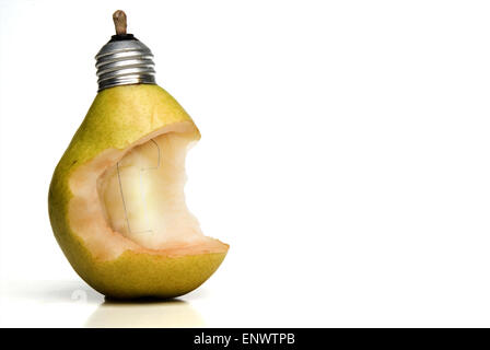 pear light bulb food eating fruit fruits food groceries fruit studio ...