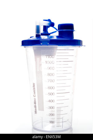 A medical medi-vac vacuum suction unit canister Stock Photo - Alamy