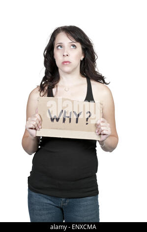 where sign why Stock Photo - Alamy