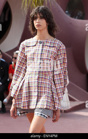 A model walks on the runway of Dior fashion show Women Ready to Wear ...