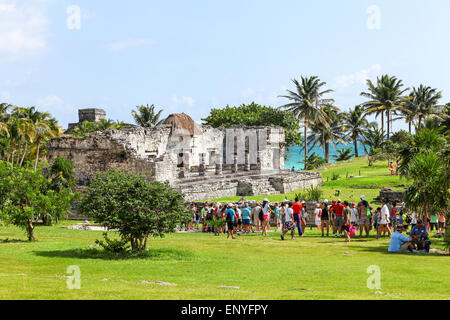 Tulum. Ancient city of Mayan civilization Stock Photo - Alamy