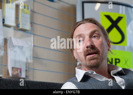 Chris Law, MP, the successful SNP candidate for Dundee West in his ...