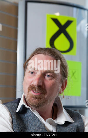 Chris Law, MP, the successful SNP candidate for Dundee West in his ...