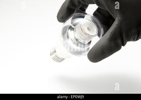 LED bulbs with low consumption Stock Photo - Alamy