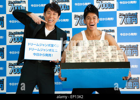 (L to R) Japanese comedian Taizo Harada and the former Japanese ...