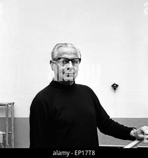 Deutscher Synchronregisseur Hans Harloff, Deutschland 1960er Jahre ...