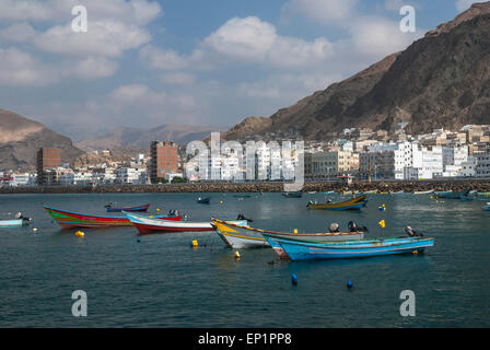 Harbor of Al Mukalla, Mukalla, Yemen Stock Photo: 13702050 - Alamy