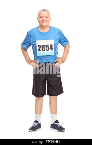 The chest number for a marathon Stock Photo - Alamy