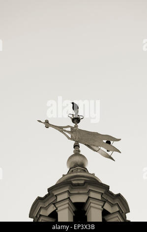Anemometer on the top of a roof Stock Photo - Alamy