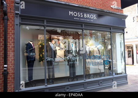 Moss Bros clothing store, company founded in 1851 by Moses Moss in ...