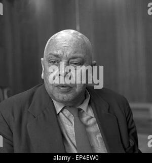 Deutscher Schauspieler Hans Mahnke, Deutschland 1950er Jahre. German ...
