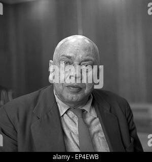 Deutscher Schauspieler Hans Mahnke, Deutschland 1950er Jahre. German ...