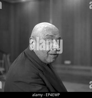 Deutscher Schauspieler Hans Mahnke, Deutschland 1950er Jahre. German ...