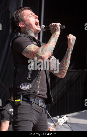 Ronnie Radke of Falling in Reverse at The Sylvee on December 6, 2022 ...