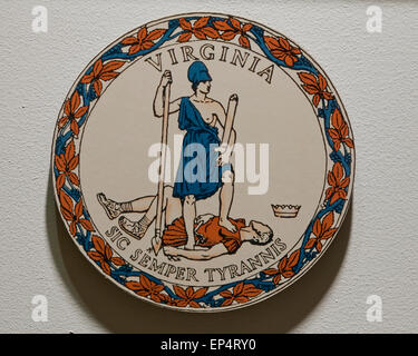 VIRGINIA STATE SEAL Stock Photo: 95407555 - Alamy