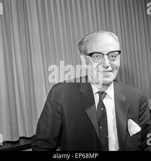 Deutscher Film- und Theaterschauspieler Hans Mahler in Hamburg ...