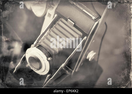 Antique accordion lens autographic fold-out camera from late 1910's to ...