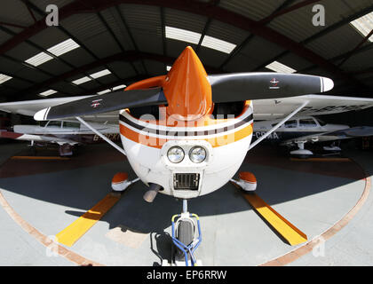 Cessna 172 light aircraft Stock Photo - Alamy
