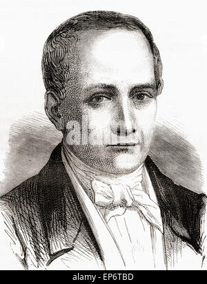 Nicéphore or Joseph Niépce, 1765 - 1833, French inventor of heliography ...