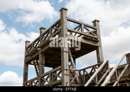 The Lunt Roman Fort at Baginton near Coventry, England, The ...