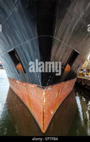 Cruise ship depth gauge Stock Photo - Alamy
