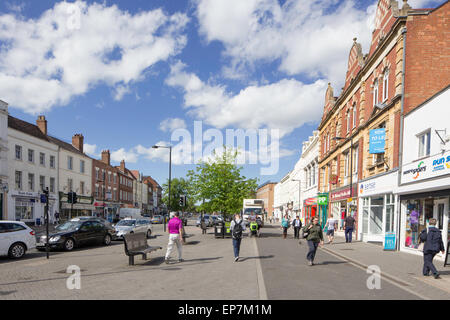 Evesham town center, Worcestershire, England, UK Stock Photo - Alamy