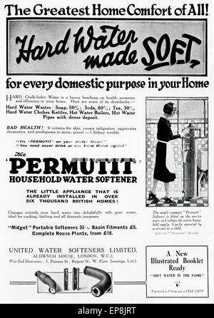 Permutit Water Softener Stock Photo - Alamy