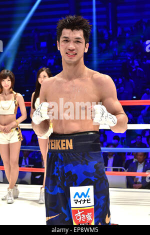 Tokyo, Japan. 1st May, 2015. (L-R) Ryota Murata (JPN), Sendai Tanaka ...