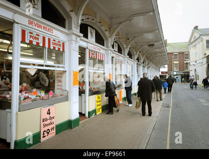 Devon Meats The Historic Butchers Row Barnstaple. with traditional ...