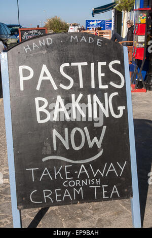 Cornish Pasty shop, Perranporth Cornwall, traditional Cornish Pasty ...