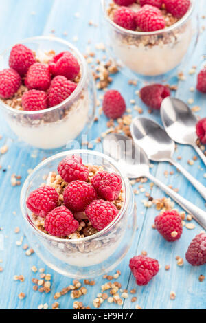 Cereal with Fresh Fruit Stock Photo - Alamy