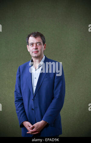 British political scientist David Runciman appearing at the Edinburgh ...
