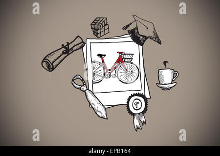 Composite image of life events doodle Stock Photo - Alamy
