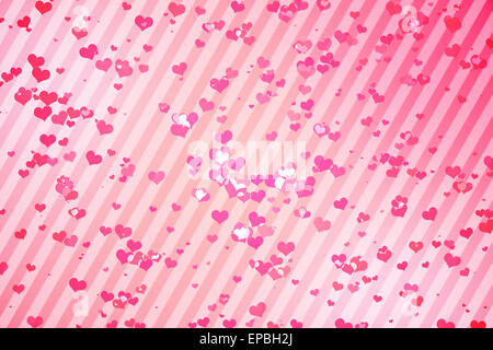 Digitally generated Valentines heart design Stock Photo - Alamy