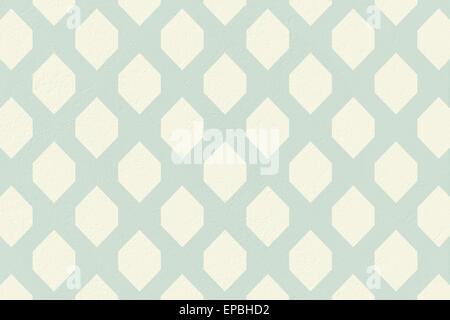 Digitally generated blue and cream patterned wallpaper Stock Photo - Alamy