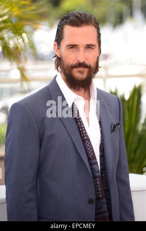 Cannes, France. 16th May, 2015. CANNES, FRANCE - MAY 16: Actor Matthias ...