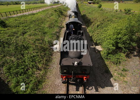 Southam Bridge, Cheltenham, Gloucestershire, UK. 16th May, 2015. Steam ...