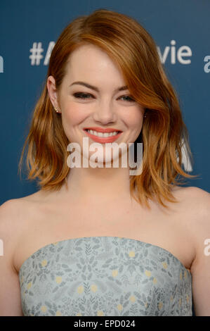 Emma Stone poses for photographers upon arrival at the UK premiere of ...
