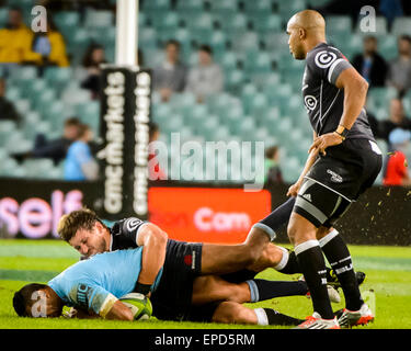 Kurtley Beale of the NSW Waratahs during a training session in Sydney ...