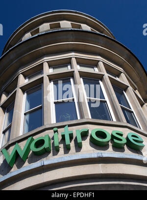 Waitrose supermarket sign Holloway Road Holloway London England UK ...