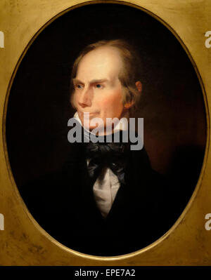 Henry Clay Sr (1777-1852), American lawyer and statesman, portrait ...