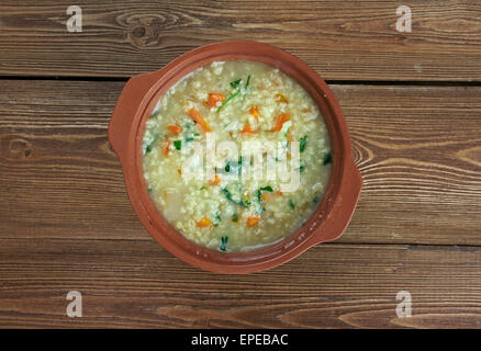 Kulesch - Ukrainian porridge. made from lard, millet and vegetables ...