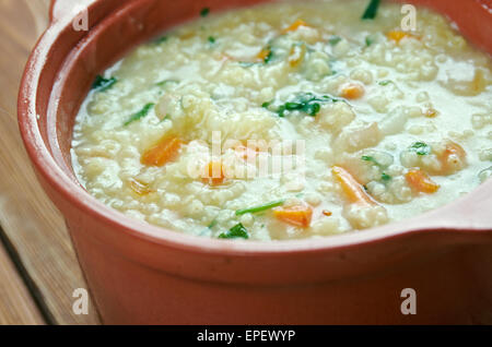 Kulesch - Ukrainian porridge. made from lard, millet and vegetables ...