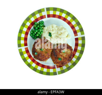 Cotelettes de poulet Pojarski Stock Photo - Alamy