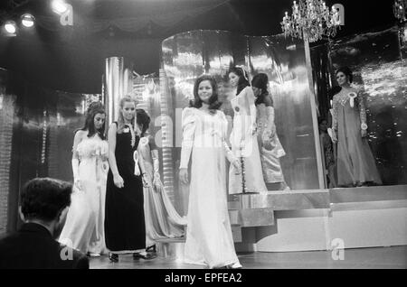Miss World 1968, held at Lyceum Theatre, London, 14th November 1968 ...