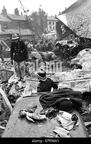 The Stockport air disaster June 1967 72 passengers and crew were killed ...